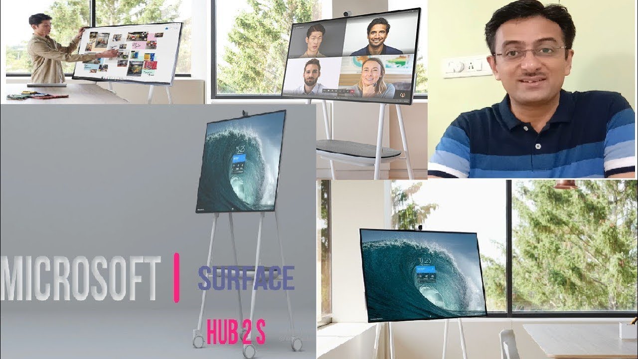 Microsoft new Surface Hub 2S review pricing explained - 2019 - YouTube