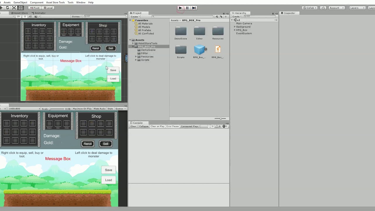 RPG Box - Pro Version: Save and Load functionality - YouTube