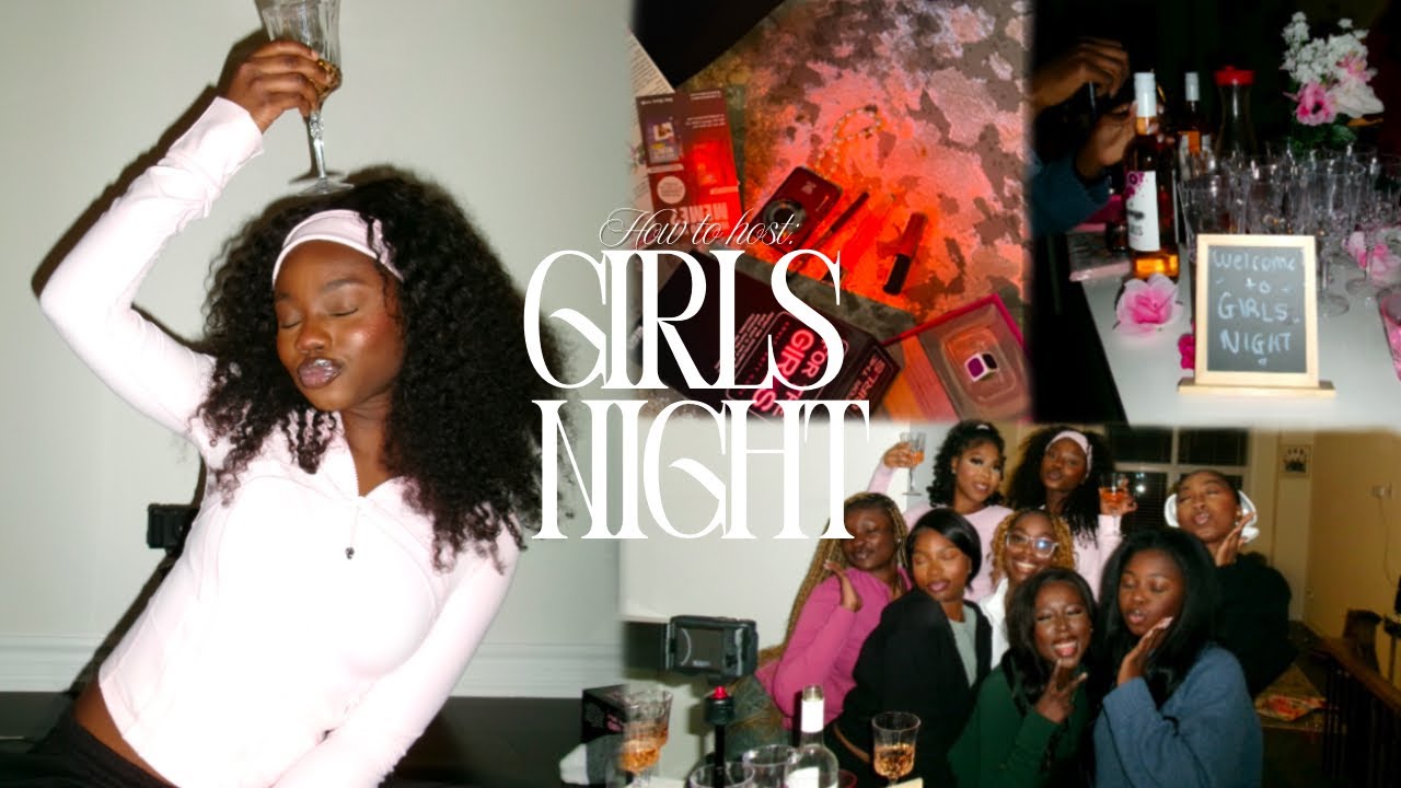 How to host the perfect *Girls Night* Prep with me, Girlhood, Board ...
