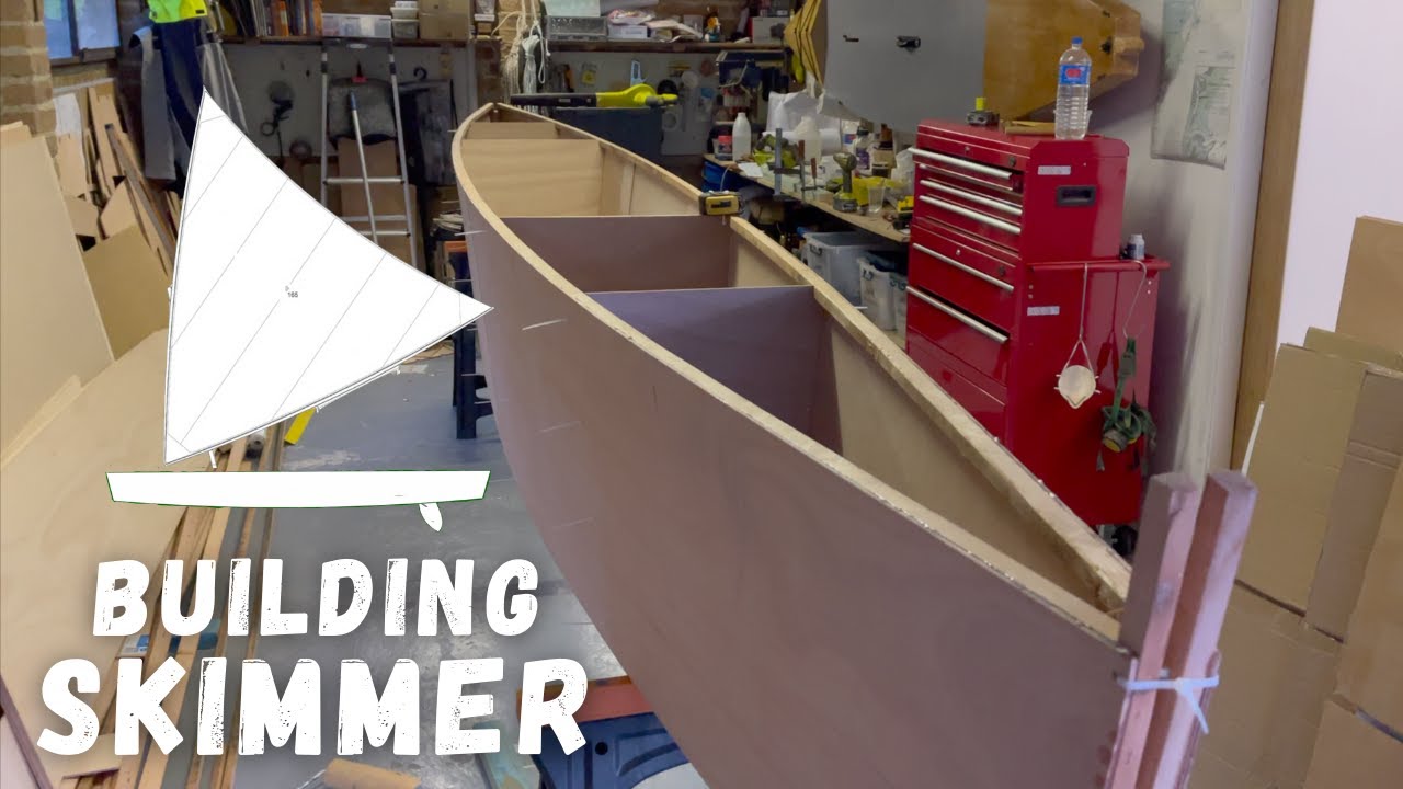 Building Skimmer Ep.8 - from plywood to a 3d hull - building a Double ...