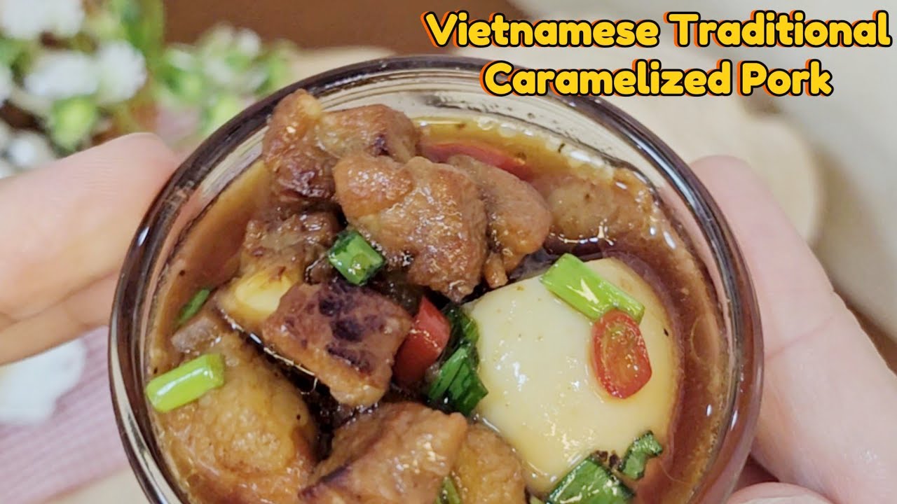 Mini Cooking: Caramelized Pork | Vietnamese traditional food series ...