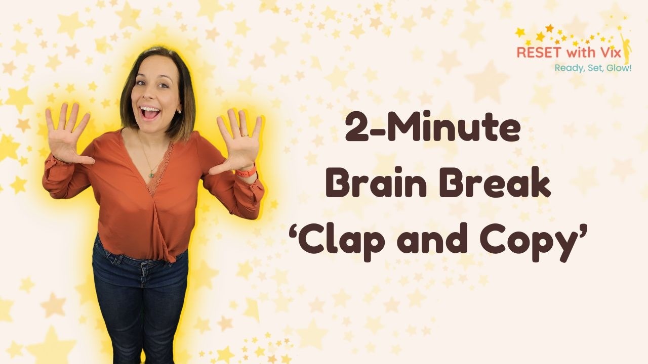 Clap & Copy Brain Break for Kids | 2-Minute Classroom Focus & Reset ...
