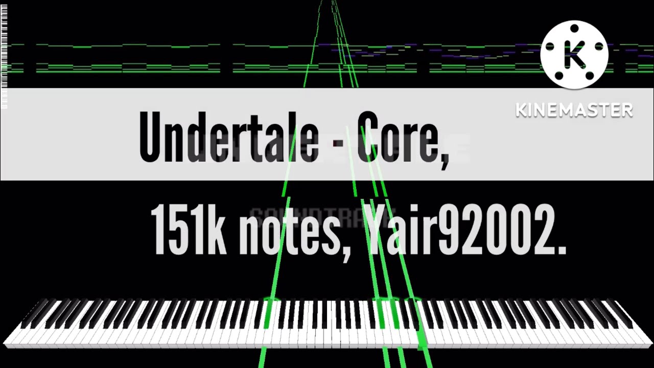 [Black Midi] Undertale - Core, 151k notes, Yair92002. - YouTube