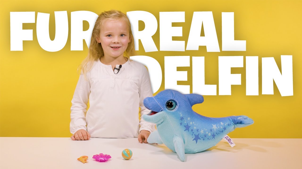 FurReal Dimples mein lustiger Delfin - Unboxing mit Mia - Smyths Toys ...