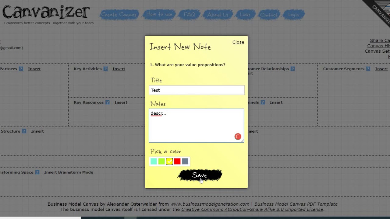 canvanizer com شرع طريقة عمل الاداة - YouTube