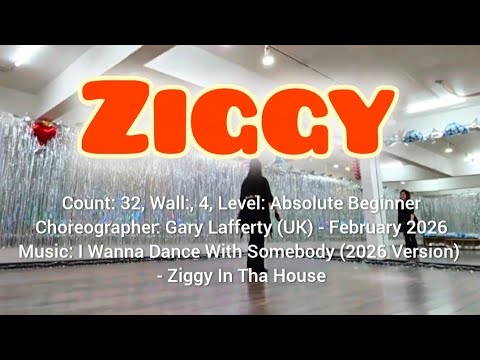 Ziggy line dance | 지기 라인댄스 | Absolute Beginner 초급 - YouTube