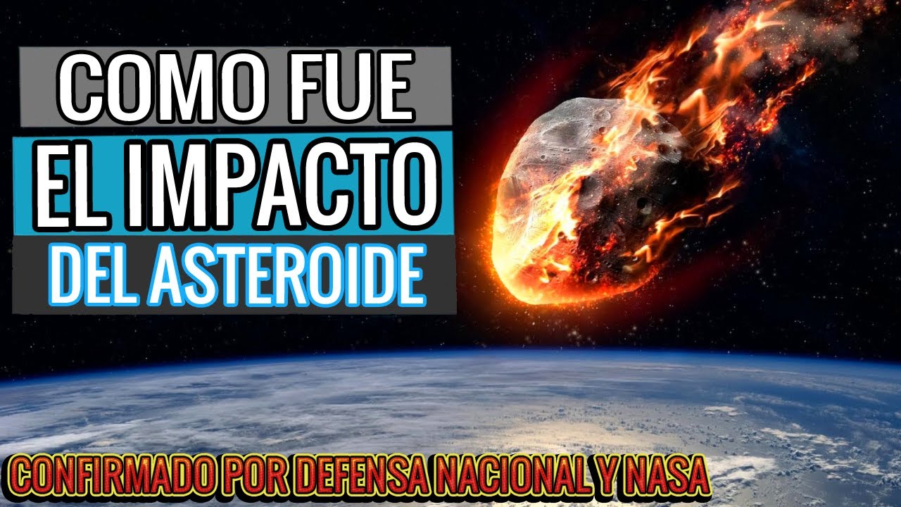TENEMOS TODOS LOS DATOS DEL OBJETO INTERESTELAR QUE CHOCÓ CON LA TIERRA ...