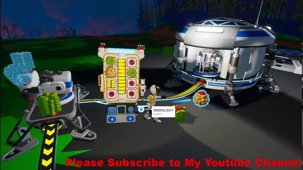 Astroneer - Gameplay Part 2 - Planet Sylva - Base Build - YouTube