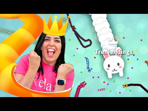 Soy la REINA de las SERPIENTES en SNAKE IO +