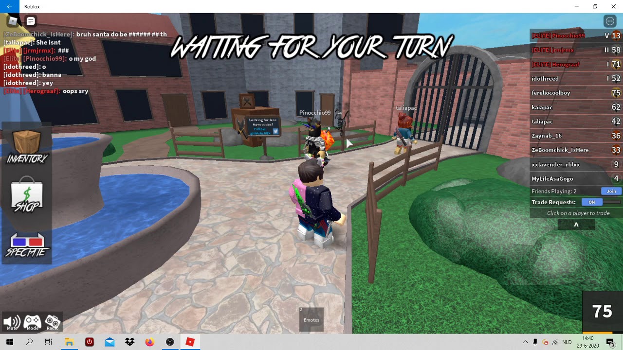 ime playing roblox - YouTube