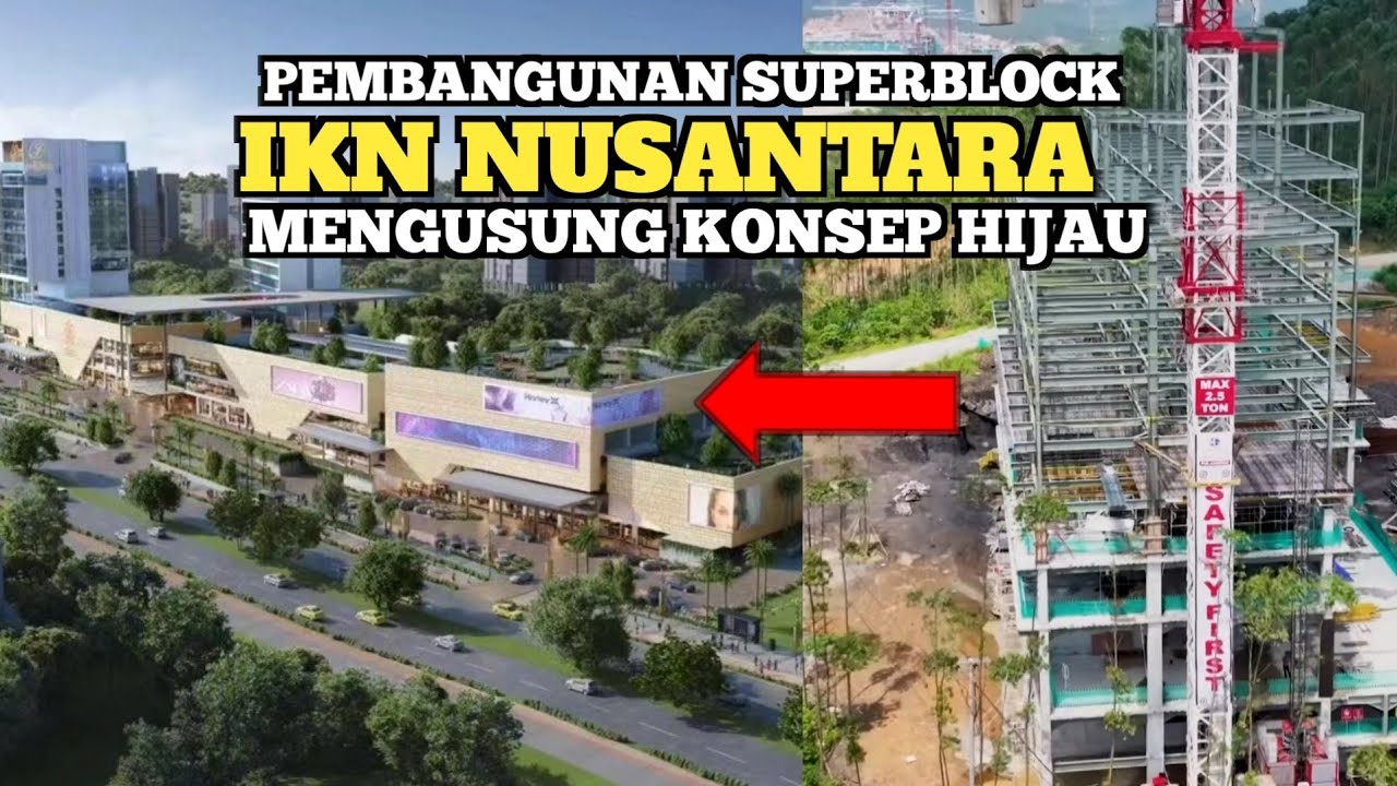 IKN TERBARU‼️Pembagunan Rumah Sakit Nusantara, Superblock Nusantara Dan ...
