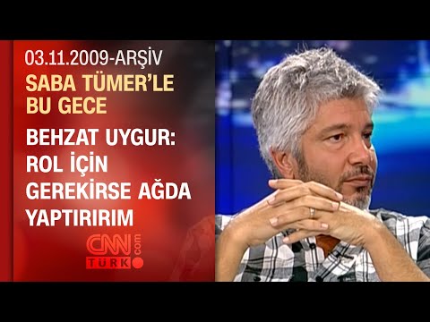 Behzat Uygur: Süheyl benim ustamdır hiç kavga etmedik - Saba Tümer'le Bu Gece - 03.11.2009