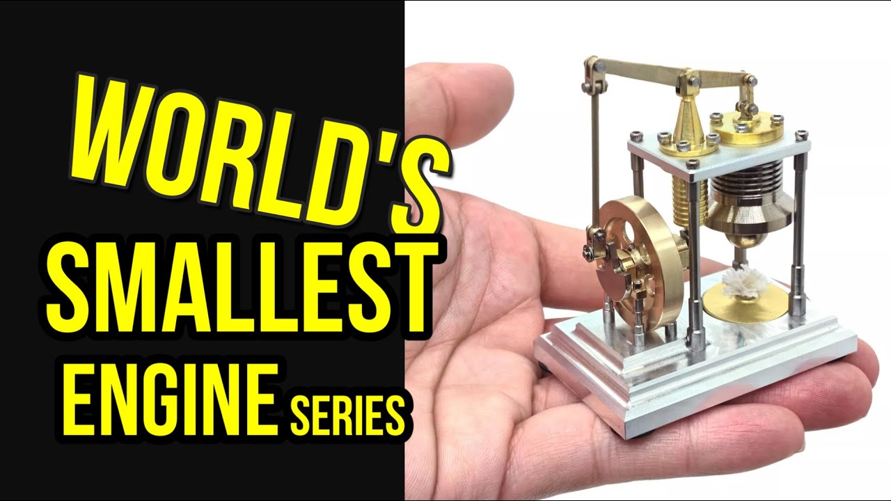 World's smallest vertical engine well made CLASSIC and cute as # ...