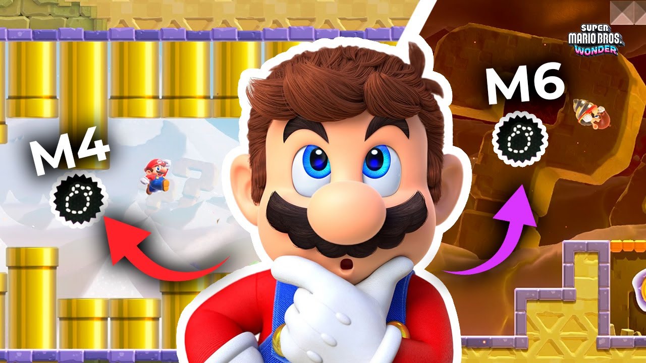 Cómo COMPLETAR las PARTIDAS de BUSQUEDA del M4 y M6 en SUPER MARIO BROS WONDER - YouTube