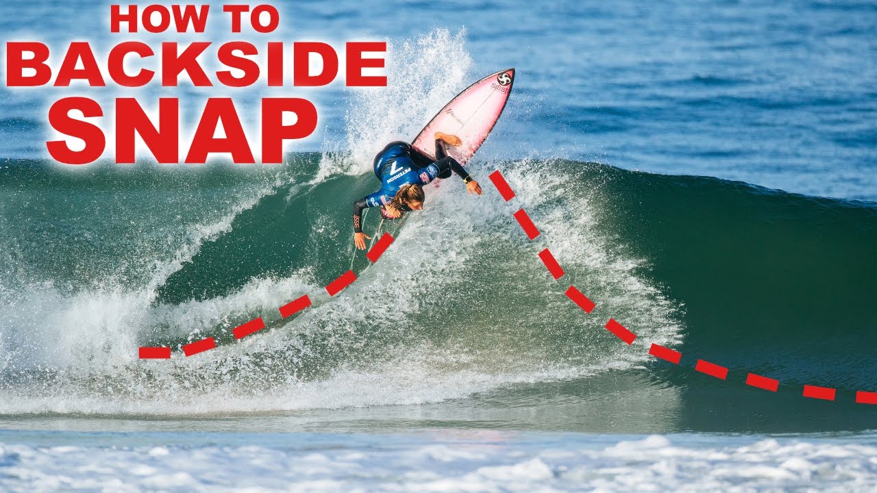 How to BACKSIDE SNAP Surfing // Pro Tips with Lakey Peterson - YouTube