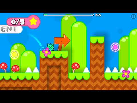 Kirby’s Adventure geometry dash - YouTube