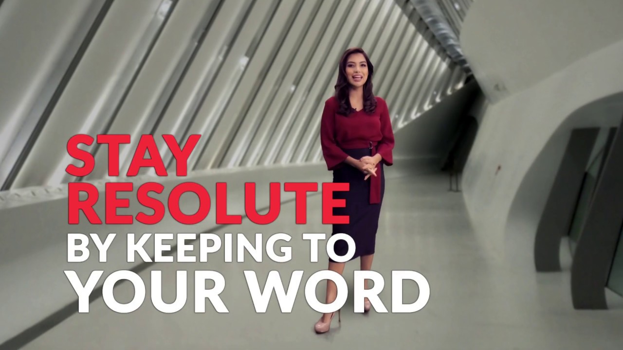 Data & Trends: Stay Resolute By Keeping To Your Word - YouTube