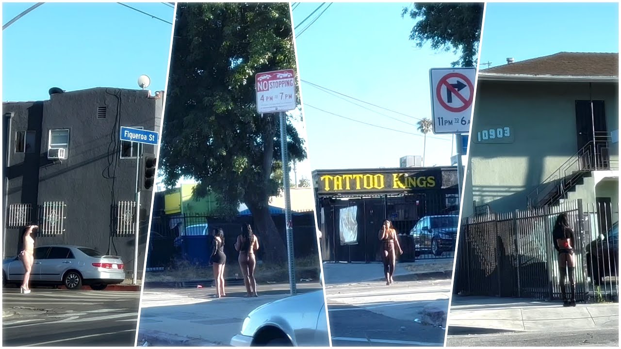 Figueroa Street Real Life, 4K HDR Driving Video🎥, South Los Angeles ...