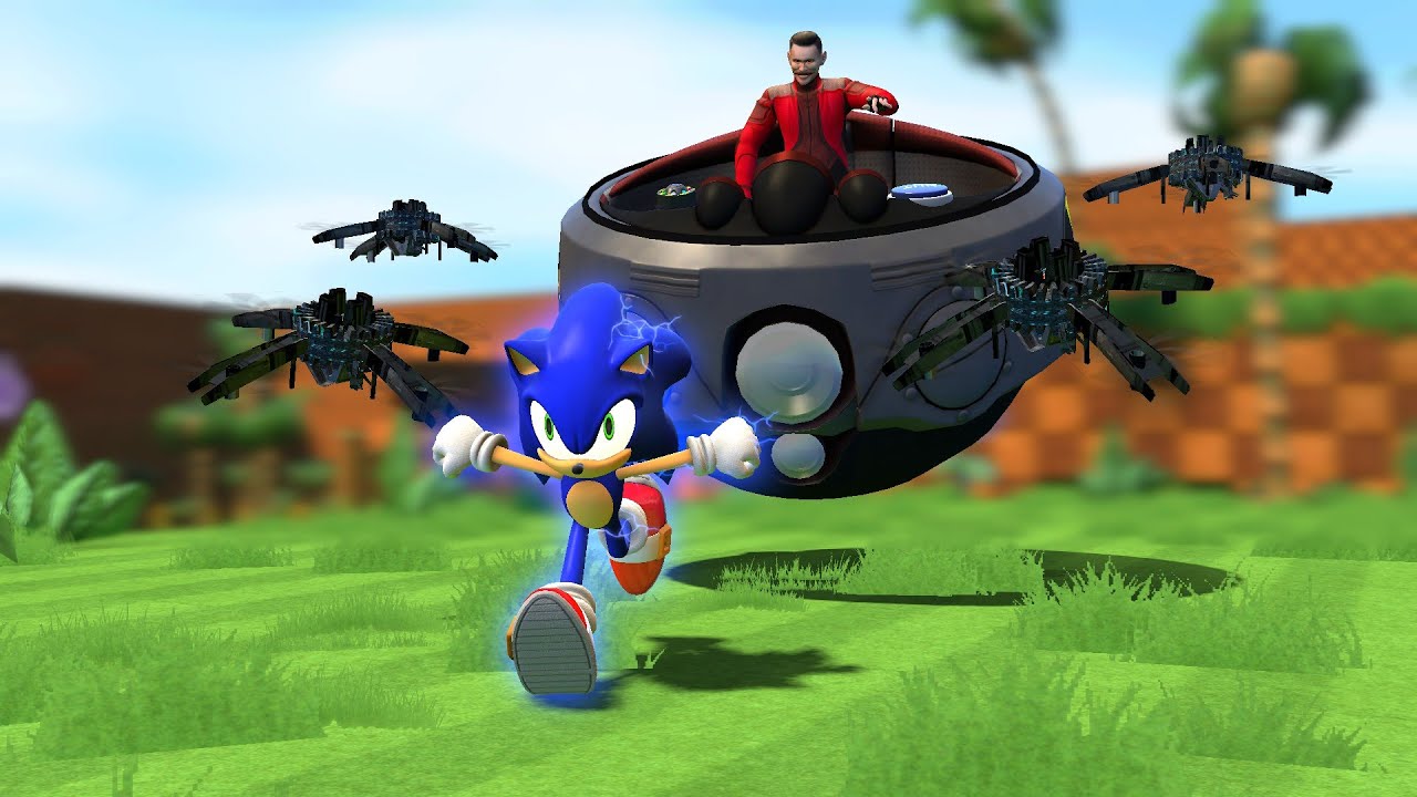 Sonic The Hedgehog Movie Gmod Version (rofl) - YouTube