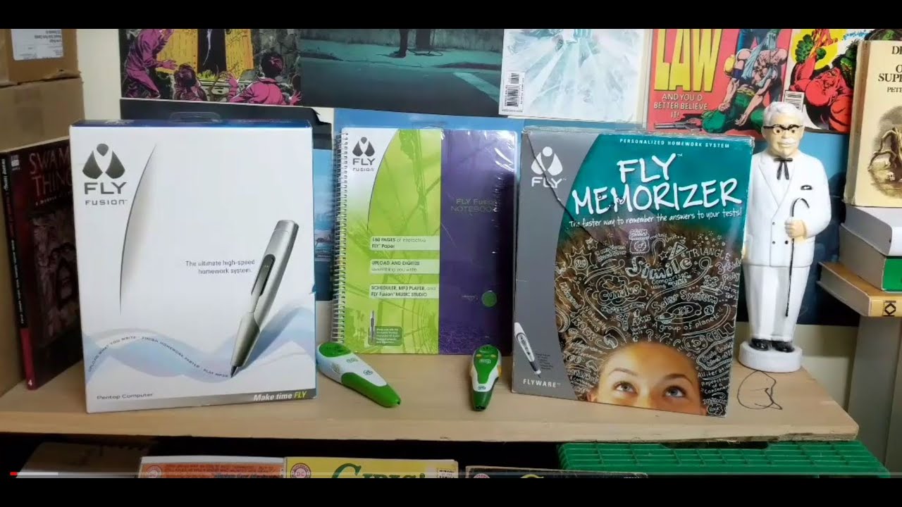 Fly Fusion Silver Pentop Computer Set Review & Teardown. 2007 Retro ...