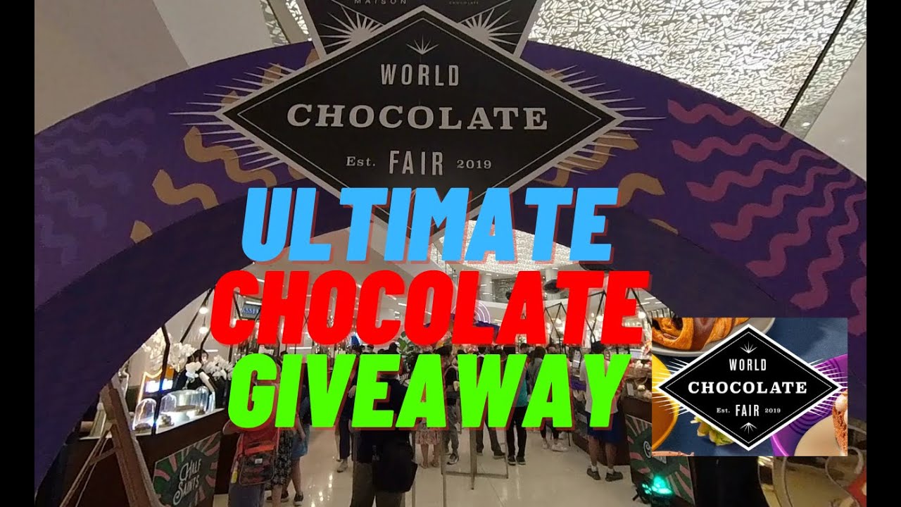 World Chocolate Fair 2022 at Conrad Manila - YouTube