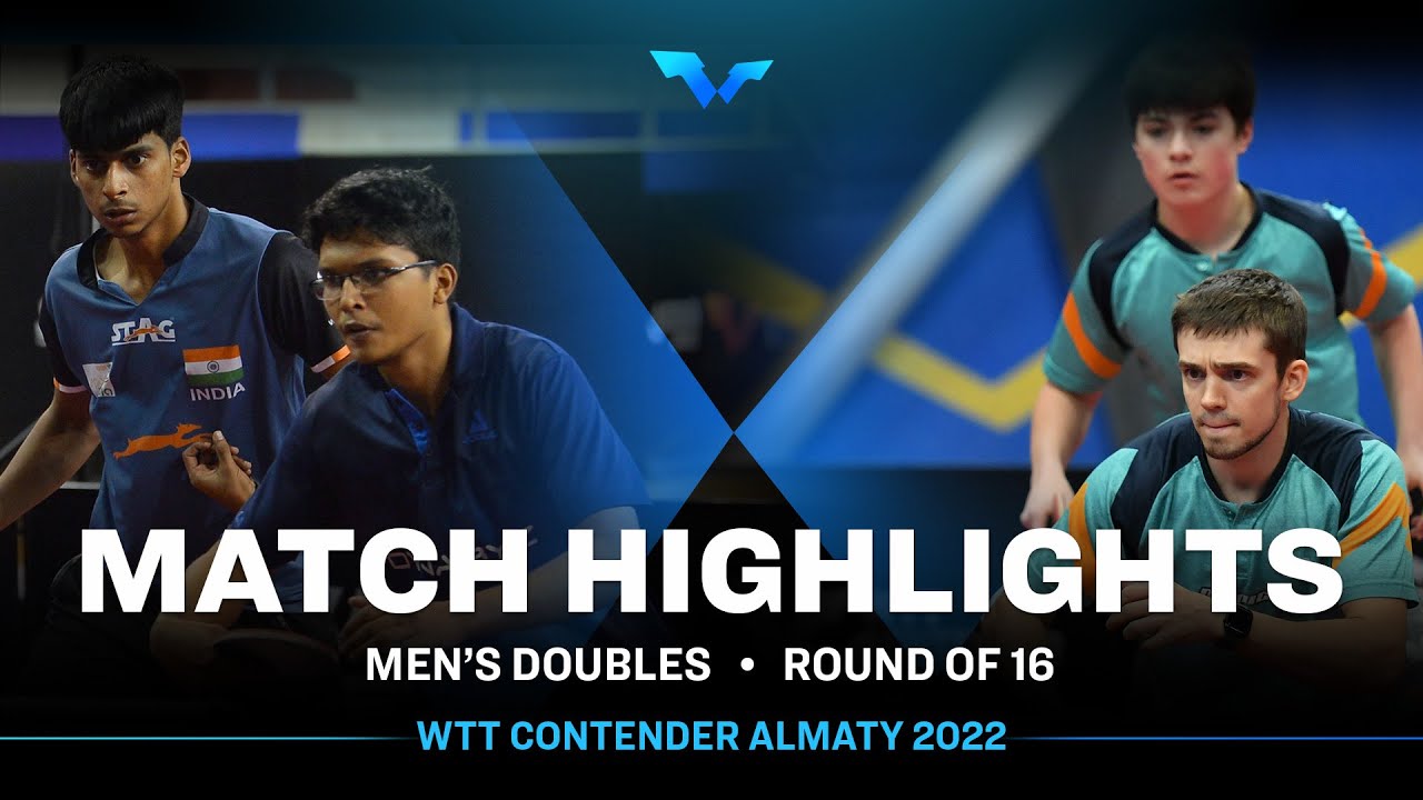 Snehit S./Jeet C. vs Kirill G./Alan K. | MD | WTT Contender Almaty 2022 ...