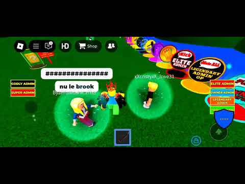 nob rub playing free admin comands - YouTube