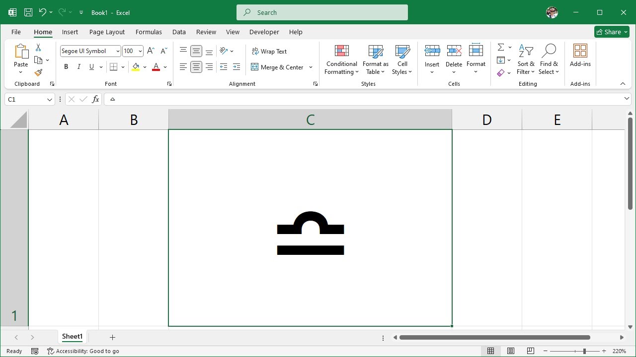 How to Insert the DIFFERENCE BETWEEN Symbol in Excel - YouTube