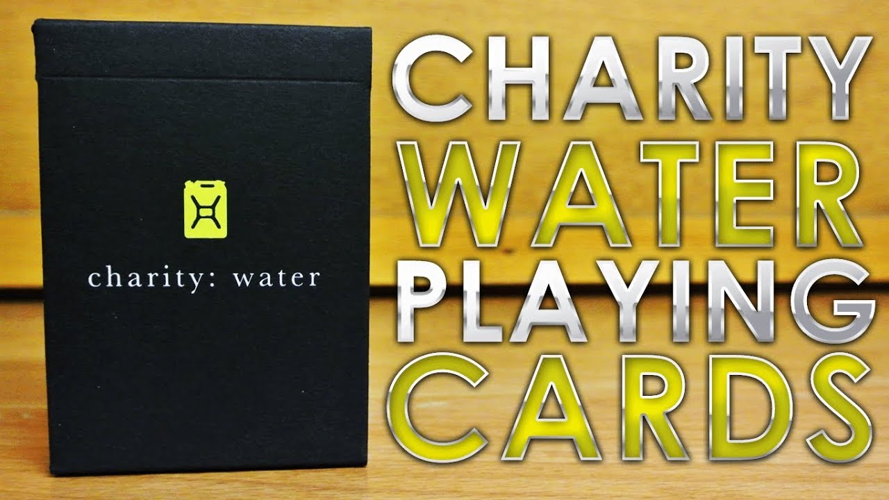 Deck Review - Charity Water Playing Cards [HD] - YouTube