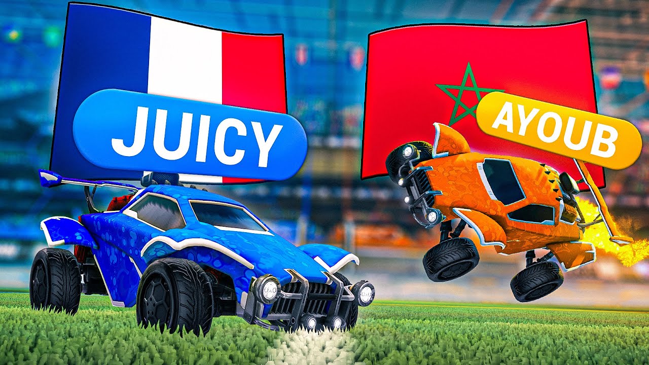 Juicy vs Ayoub | Rocket League 1v1 Showmatch - YouTube