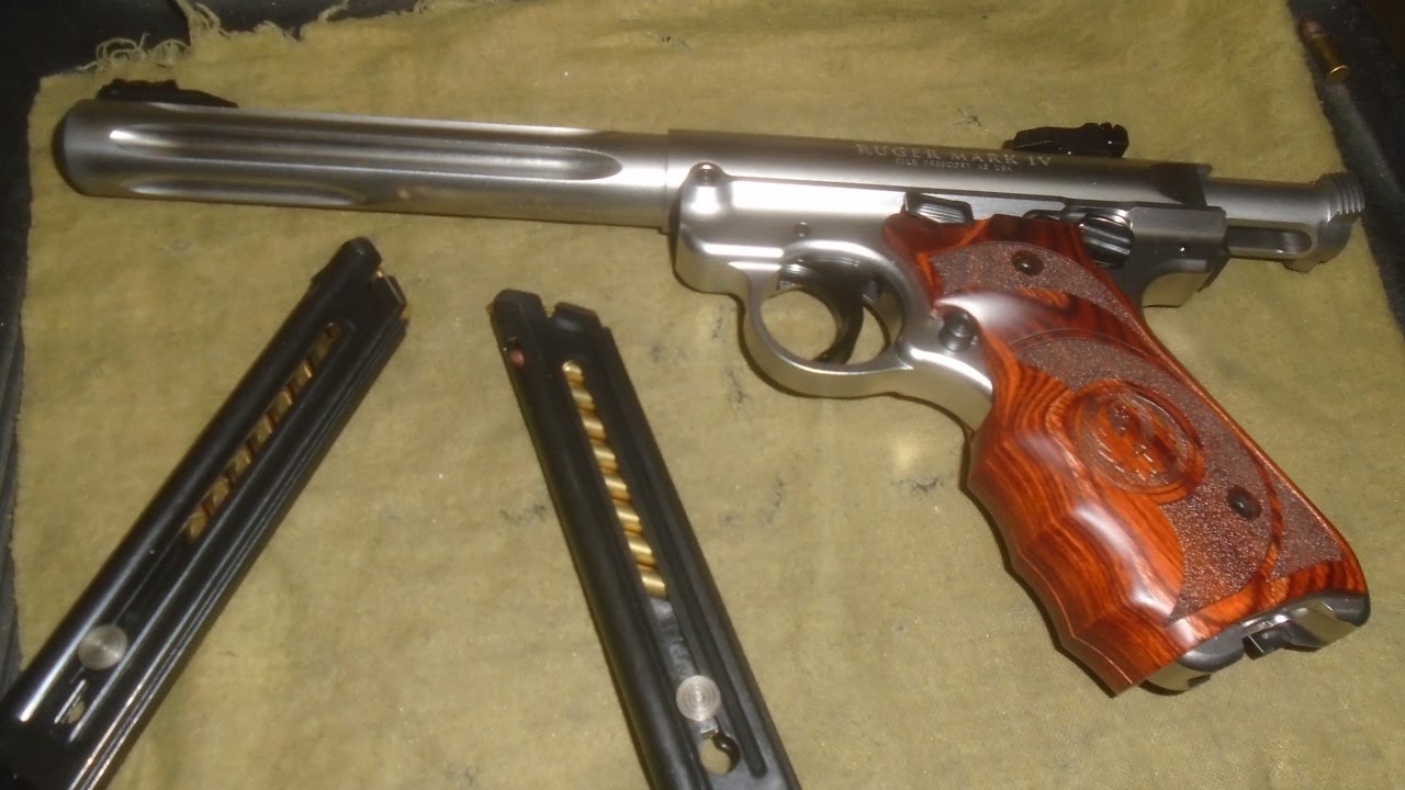 Ruger Mark 4 Hunter First Time At The Range. - YouTube