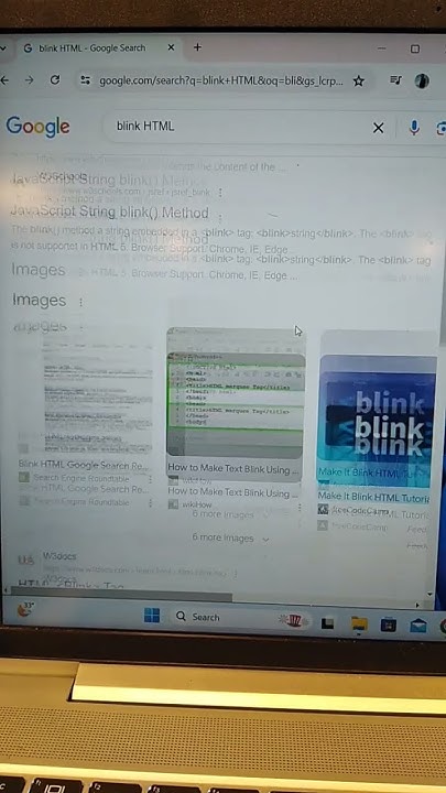 blink HTML google #google #googlefun #blinkHTML #blink - YouTube