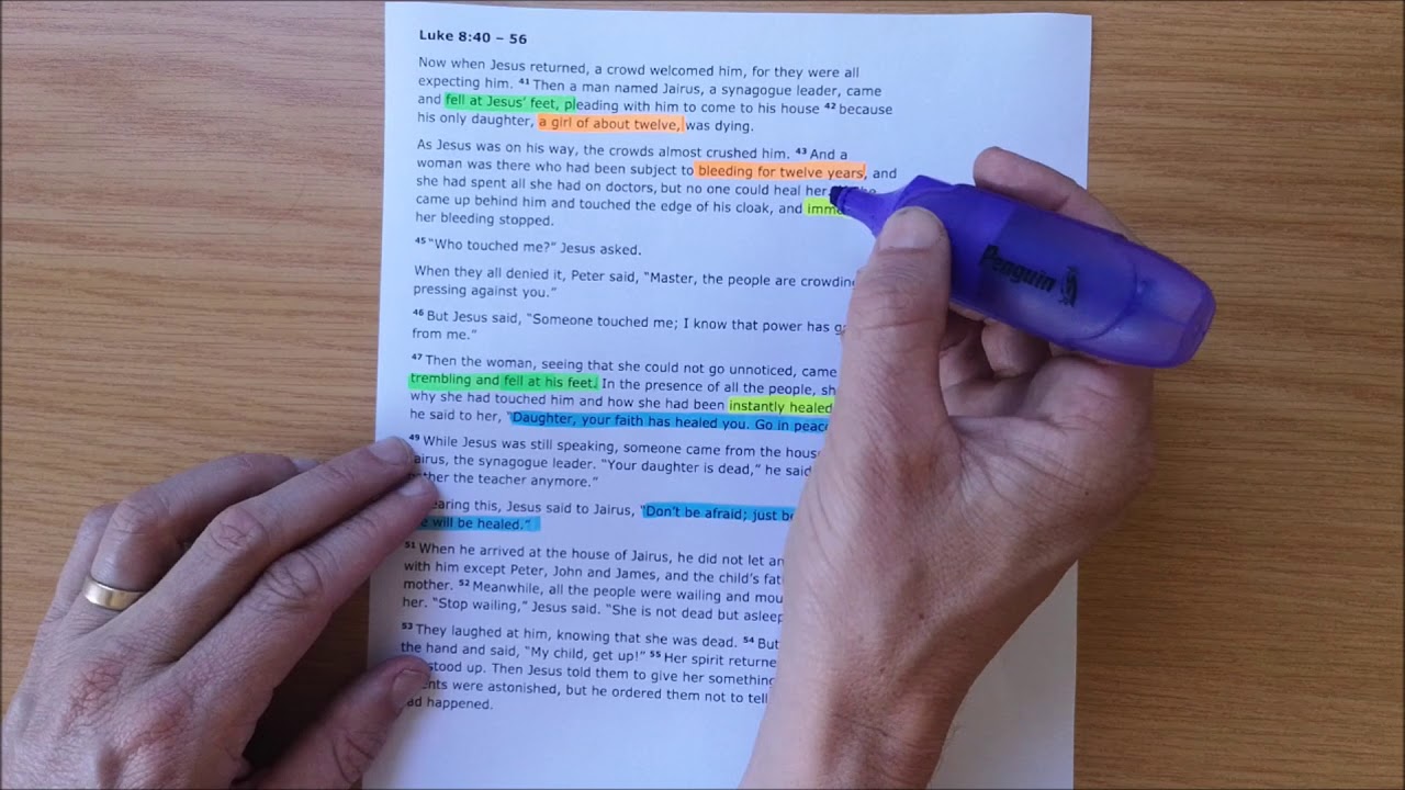 Luke 8:40-56 // A sick lady, a dead girl, and a Powerful Saviour - YouTube