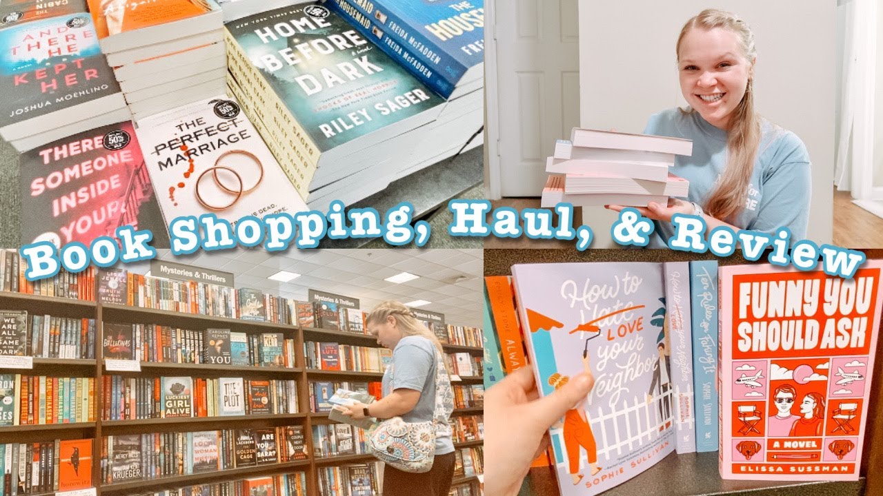 Shopping for Books at Barnes & Noble // book shopping, book haul, and ...