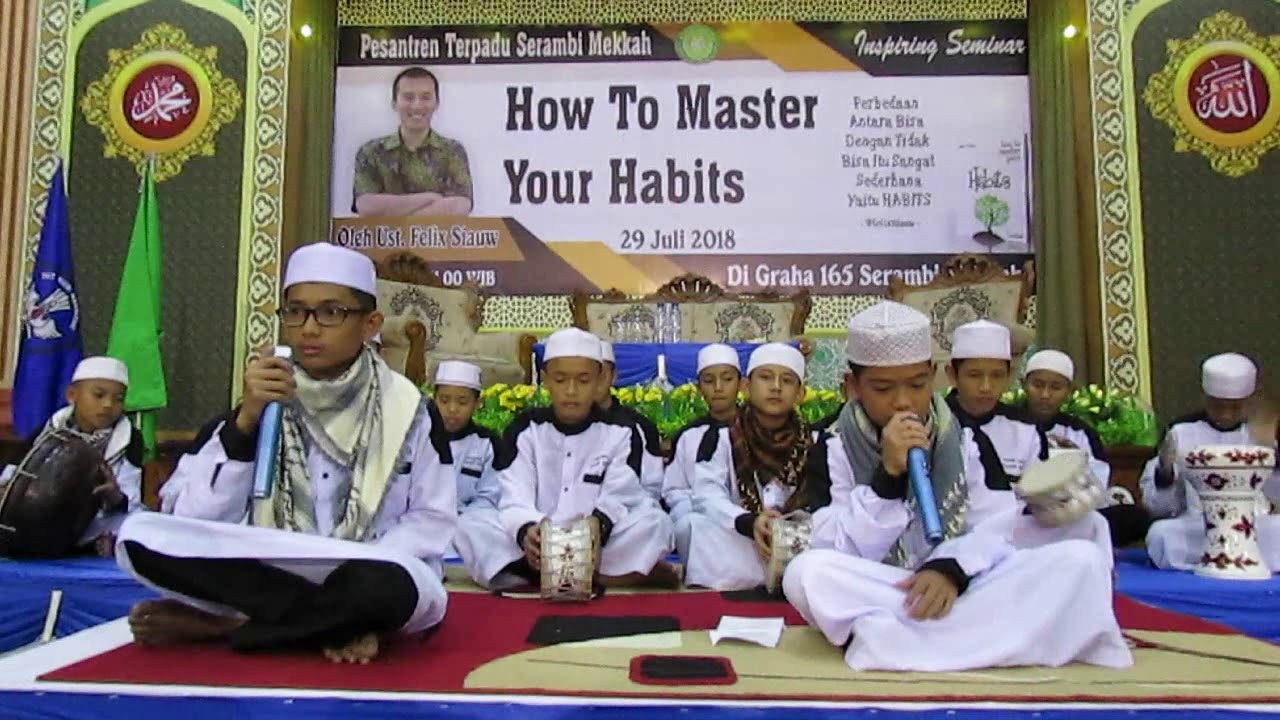 Bersama Usr. Felix Siauw di pesantren Terpadu Serambi mekkah - YouTube