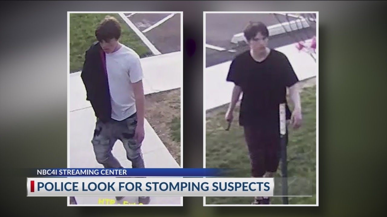 Camera catches Columbus teens stomping on car in the Hilltop - YouTube