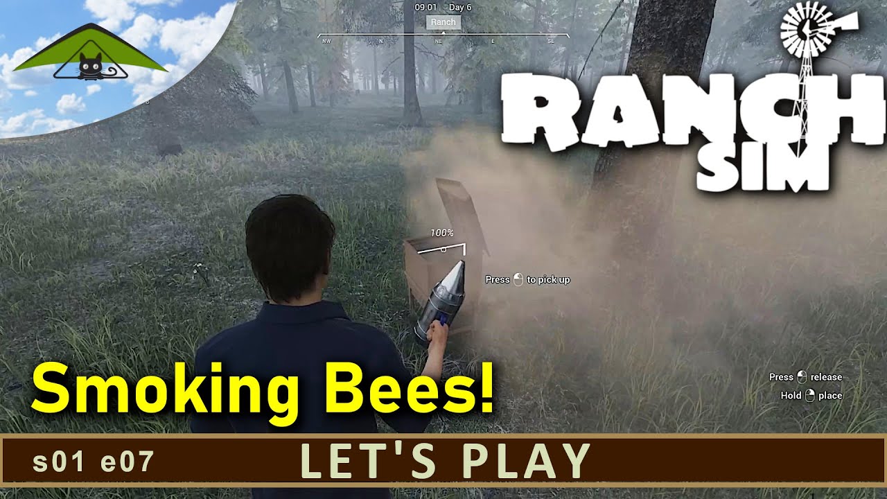 Smoking Bees! 🐝 | Let's Play Ranch Simulator s01 e07 - YouTube