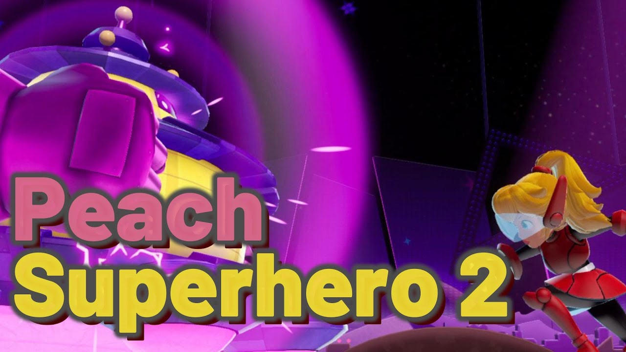 Peach SuperHero part 2 😳/ Princess Peach ShowTime 👑💖Sub Español part 20 ...