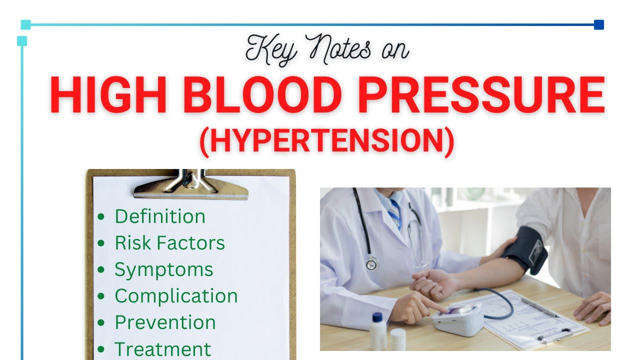 Hypertension (High Blood Pressure): Risk factors, Symptoms ...