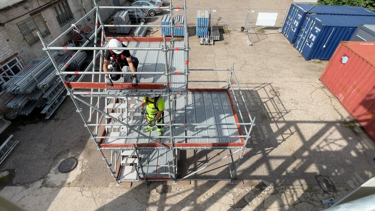 Tutorial How to Set Up a Tower Scaffold by Yourself Guide to DIY Scaffolding - YouTube