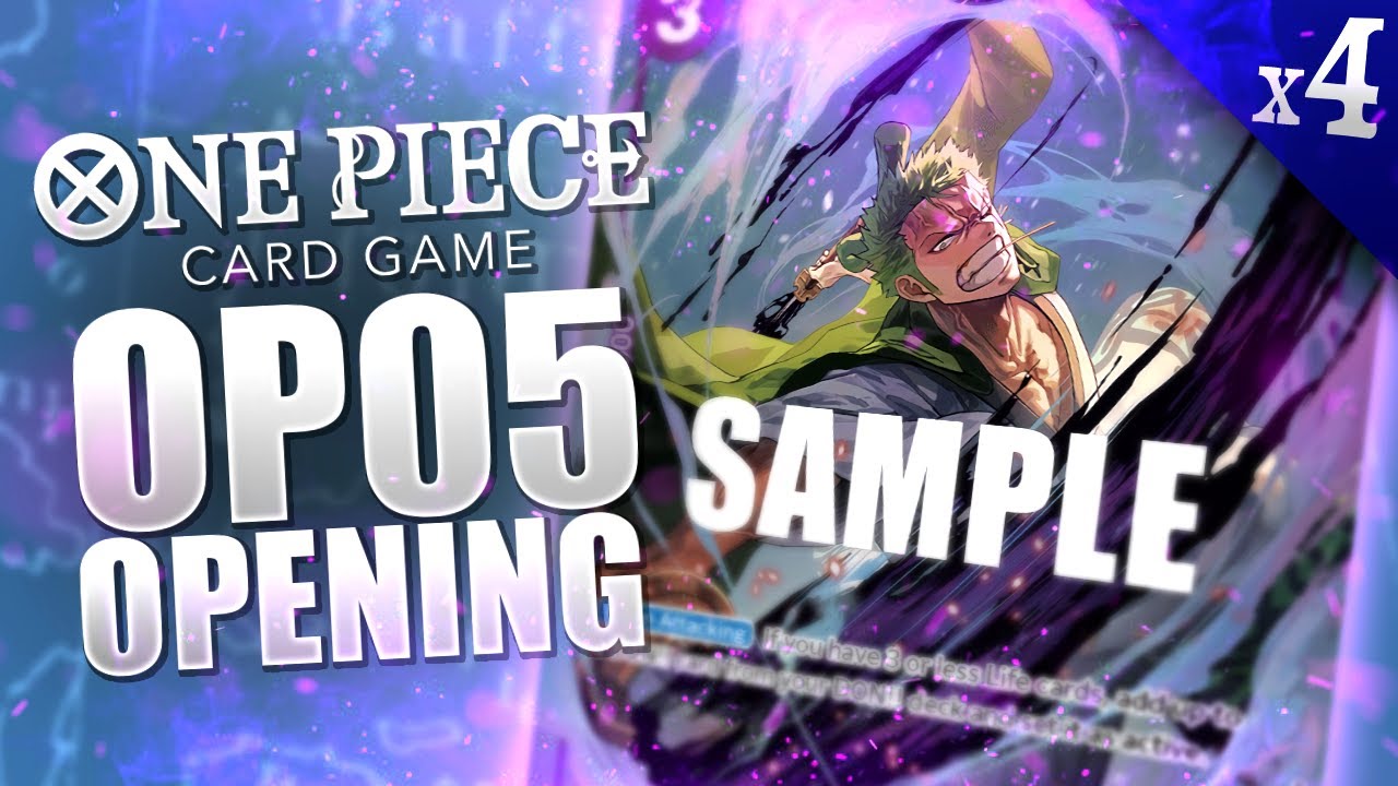 4x MORE OP05 BOX OPENINGS! Can We Hit Manga/Signature? - YouTube