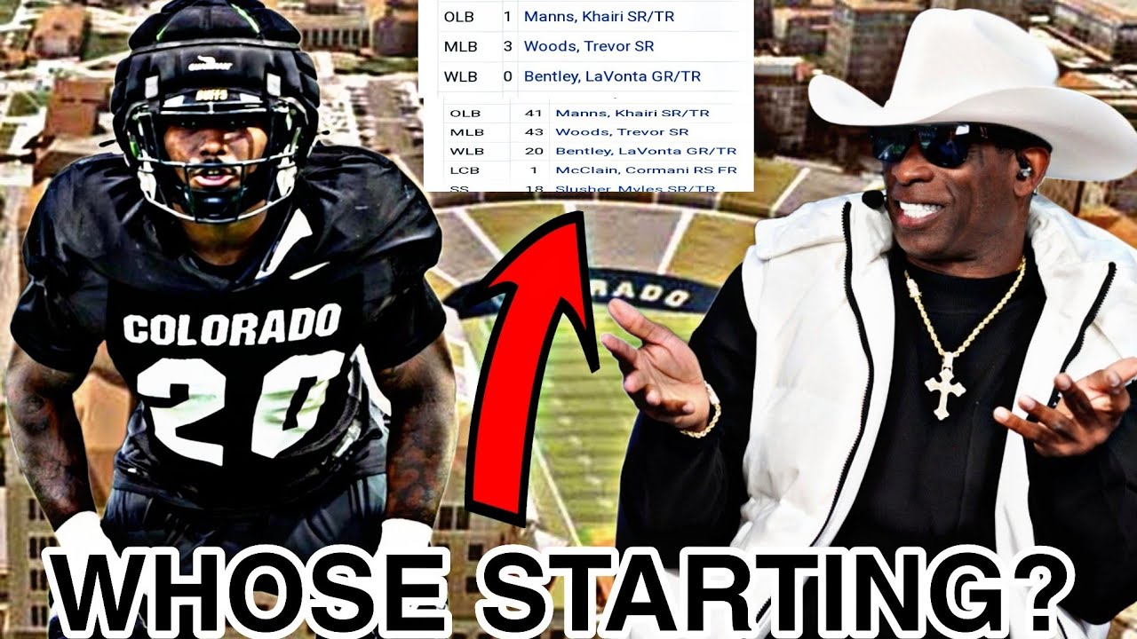 COLORADO FOOTBALL LINEBACKER PROJECTED STARTERS 2024: COACH PRIME HAS ...