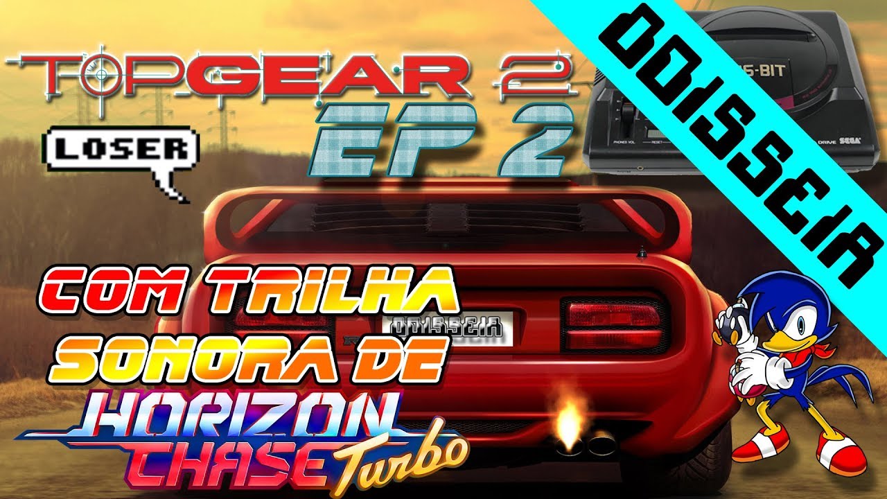 AUMENTA O SOM!!! Top Gear 2 - Sega CD + Mega Drive + MegaAmp + OST ...