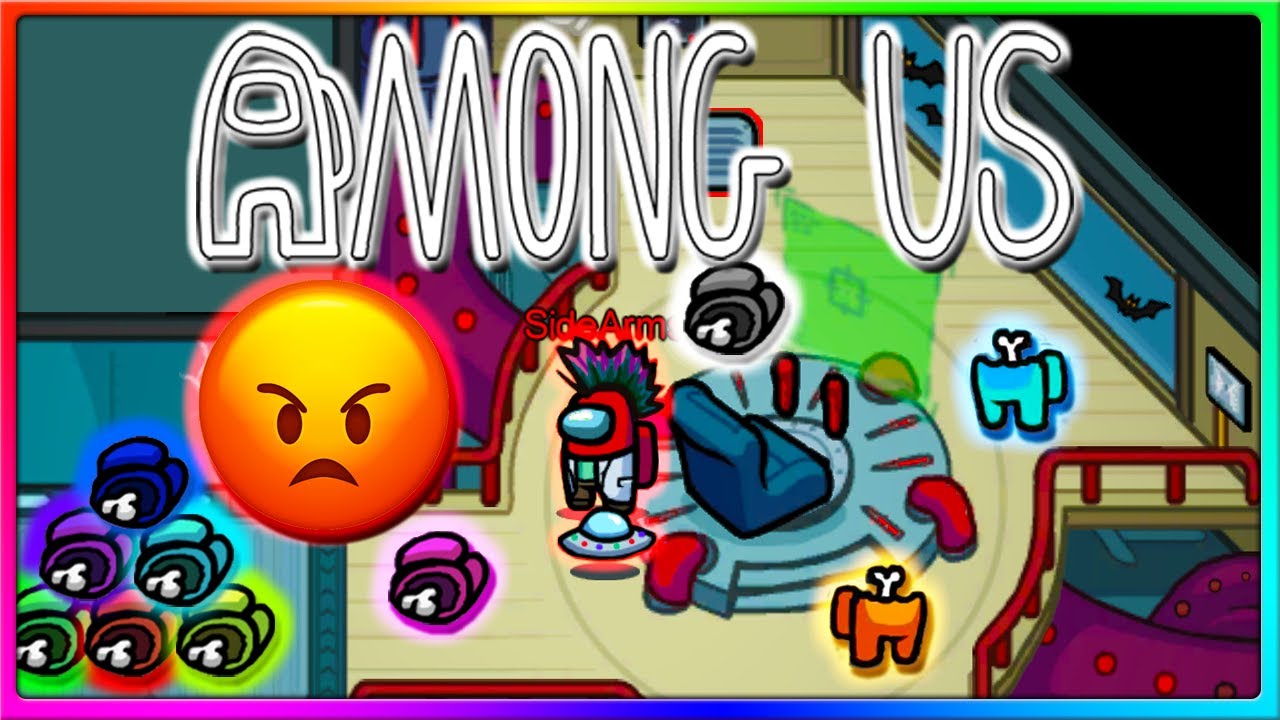 THE MOST TRIGGERING GAME OF AMONG US EVER | Among Us Impostor Gameplay ...