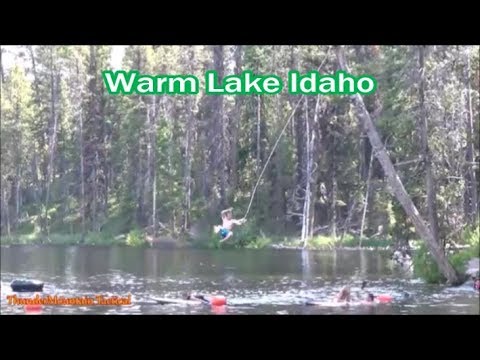 Swimming at Warm Lake Idaho - A great family summer adventure!! - YouTube