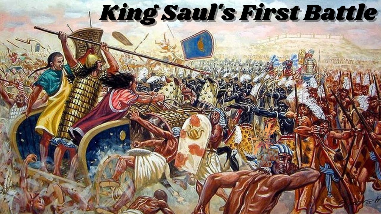 SAUL DEFEATS THE AMMONITES (Bible Story) - YouTube