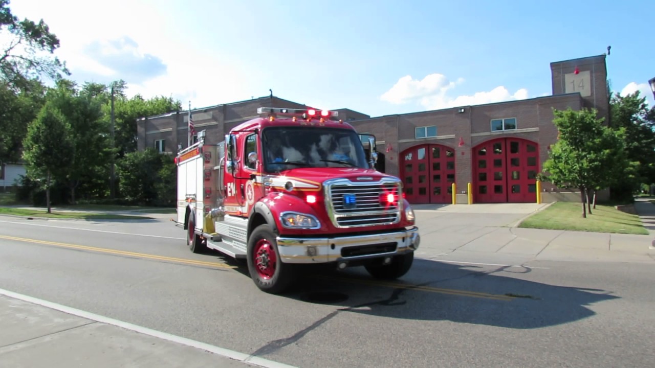 Minneapolis Fire - Engine 14 Responding - 07/10/17 - YouTube