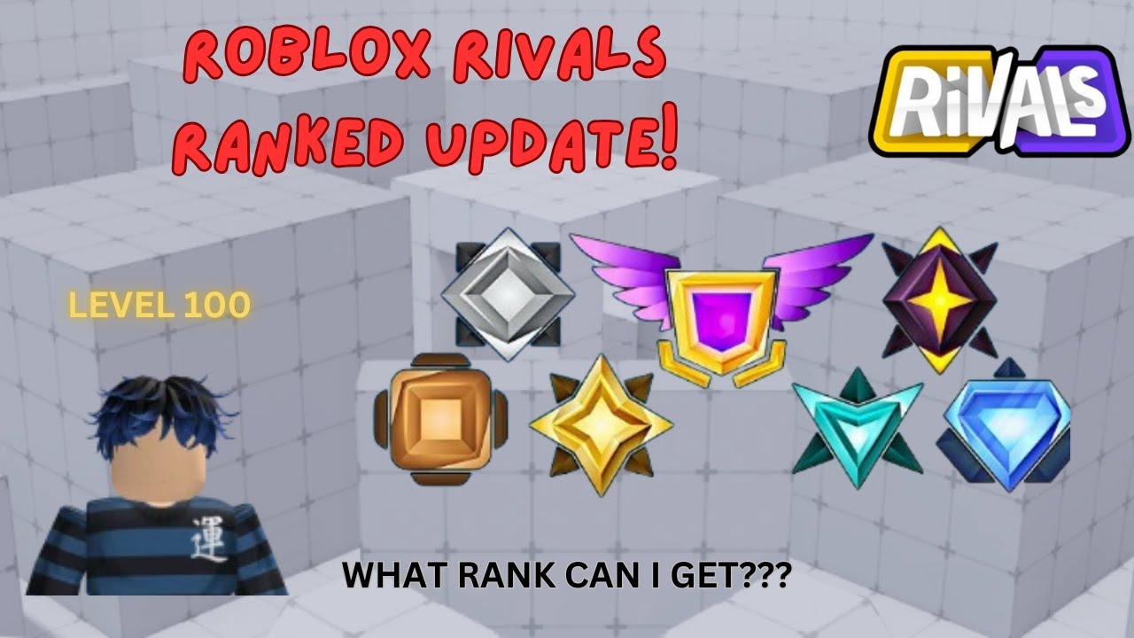 RANKED is FINALLY HERE & I REACHED LEVEL 100 in ROBLOX RIVALS!?! [5 ...