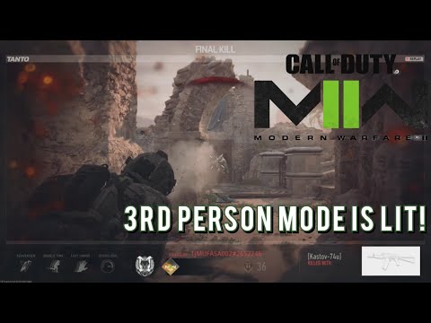 Third Person Mode for Call of Duty MW2 is lit! - YouTube