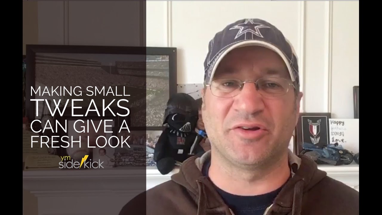 Making Small Tweaks can Give a Fresh Look - YouTube